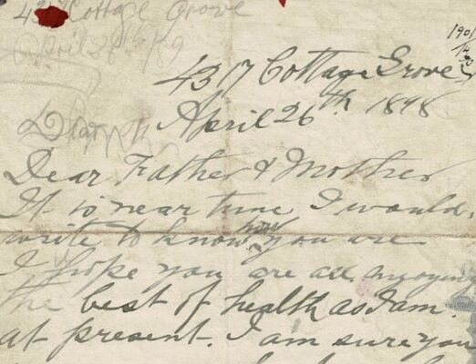 M61: USA Letter from Thomas McHugh to his parents - Milltown Heritage Group M61: USA Letter from Thomas McHugh to his parents - Milltown Heritage Group