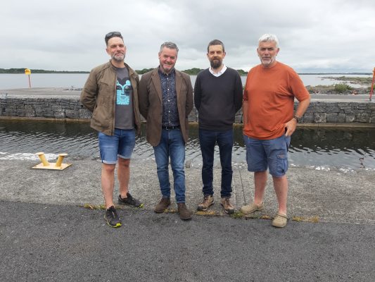 Launch of Lee's Island 5 Logboat - Moycullen Heritage