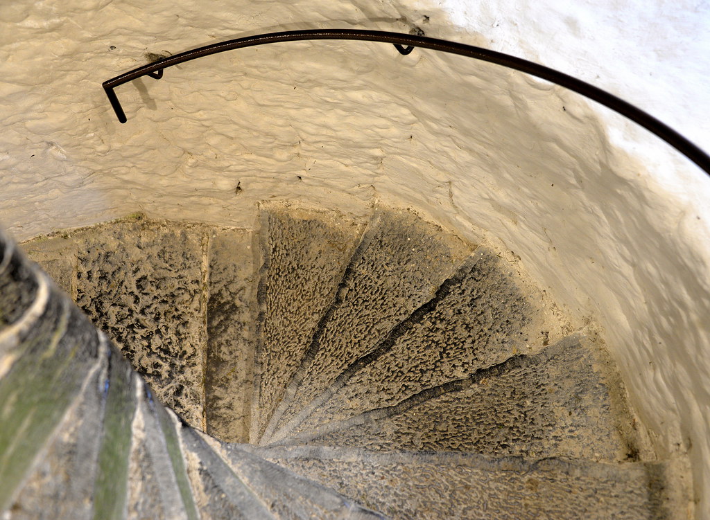 Stairwell of a castle - Galway County Heritage Office