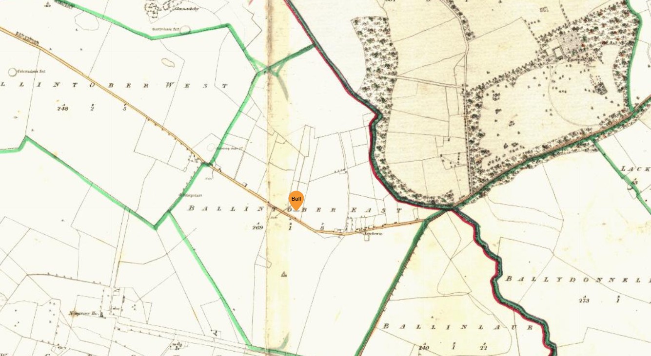 Ballintubber East, Baile an Tobair Thoir, town of the well - Galway ...