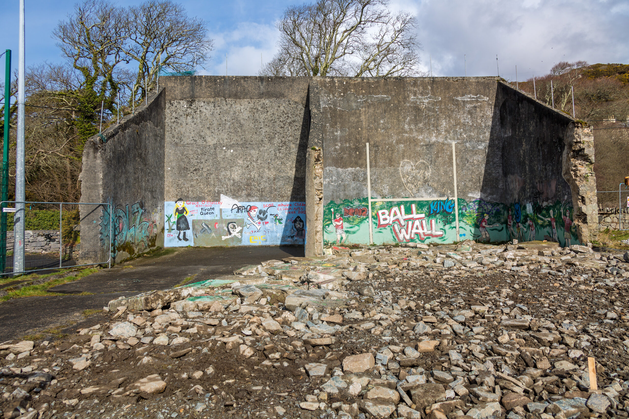Clifden Handball Alley - Galway County Heritage Office